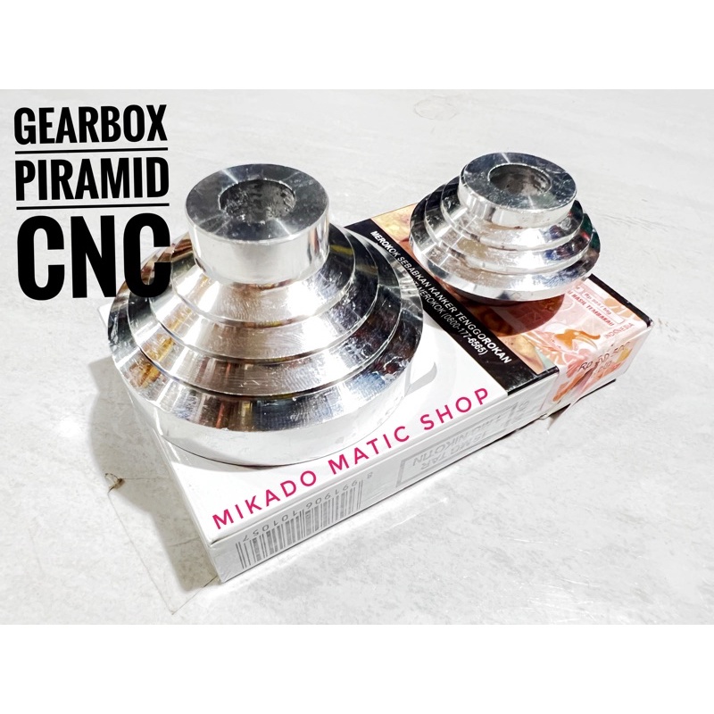 Jual GEARBOX PIRAMID HONDA YAMAHA BEAT SCOOPY VARIO 110 125 150 CLICK ...