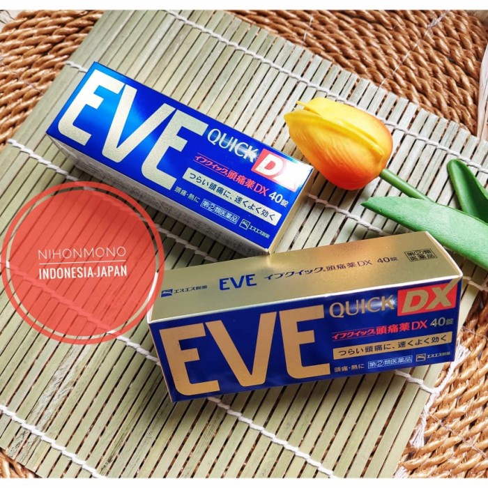 Jual Eve Quick Dx Obat Sakit Kepala / Pain Killer Jepang | Shopee Indonesia