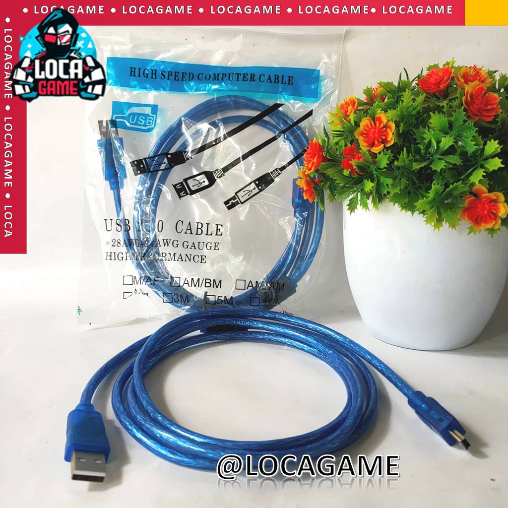 Jual KABEL CAS CABLE CHARGER STICK STIK PS3 WARNA BIRU POLOS | Shopee ...