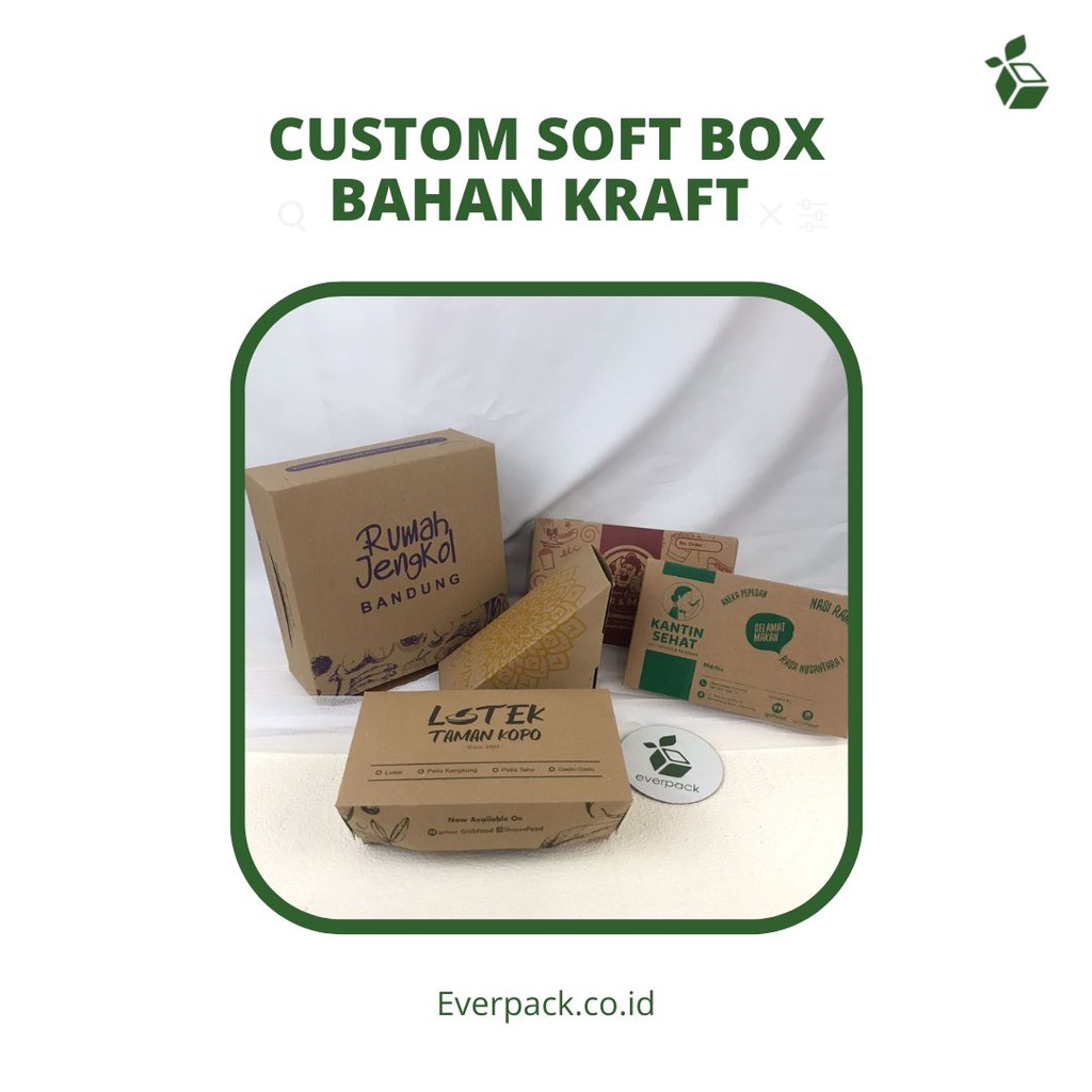 Jual CUSTOM BOX | BOX MAKANAN | LUNCH BOX | RICE BOX | PAPER BOX ...