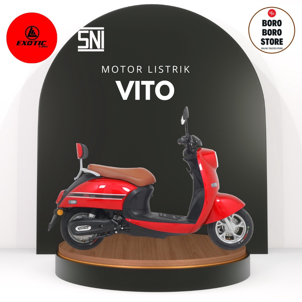 Jual NEW Motor Listrik Exotic VITO Garansi Resmi by Pacific | Shopee ...