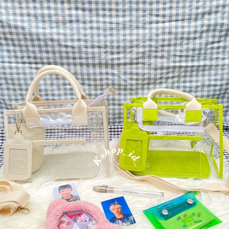 Jual READYSTOCK BLOOMING Bag PVC KPOP MIKABAG NCT BLACKPINK EXO ...