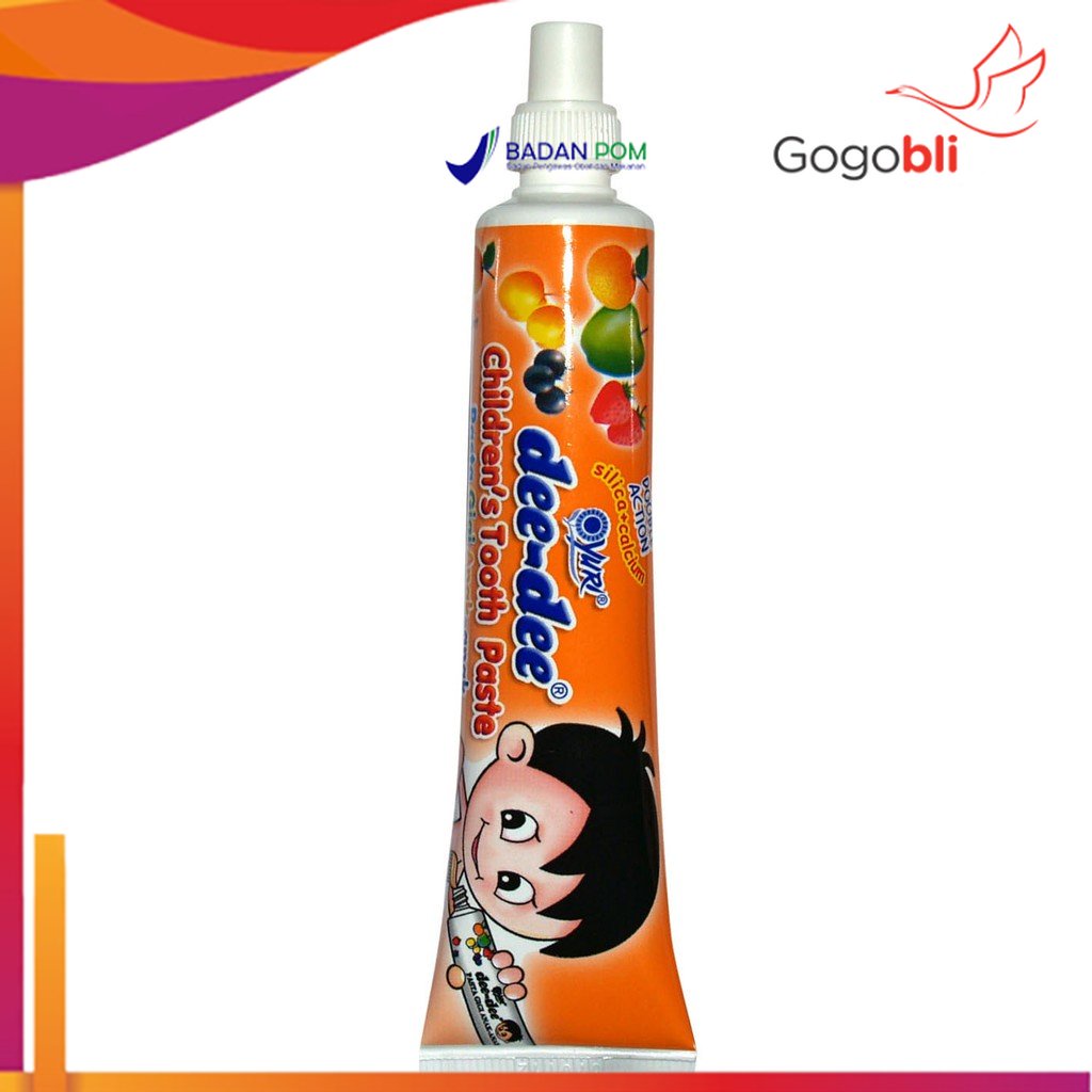 Jual Dee Dee Tooth Paste Orange 50gr | Shopee Indonesia