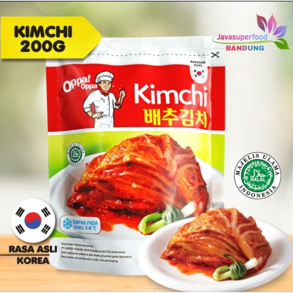 Jual KIMCHI Sawi Fresh / Kimchi Halal / Kimchi Korea - Makanan Korea ...