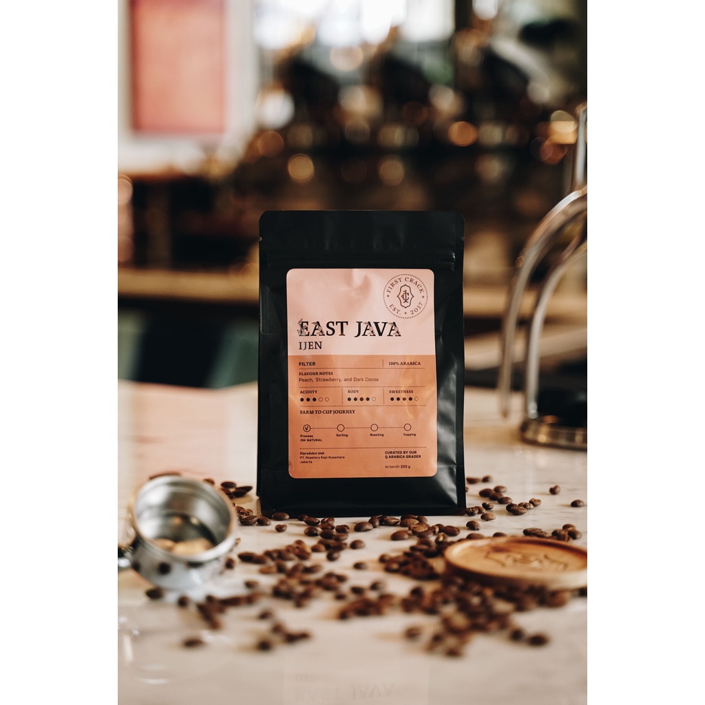 Jual Biji Kopi Arabica East Java 200gr - First Crack Specialty Coffee ...