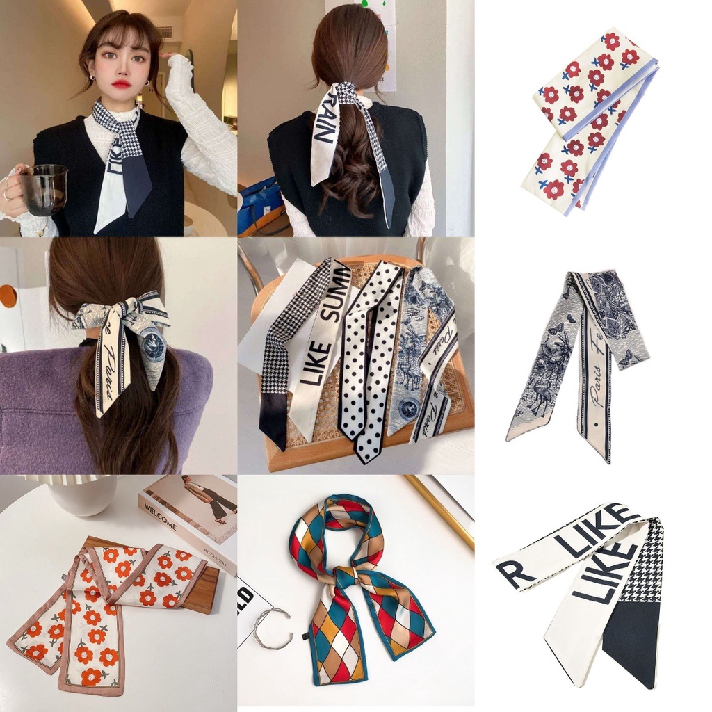 Jual [COD]Scarf Wanita Korea / Scraf Leher / Scraf Tas / Syal Wanita ...