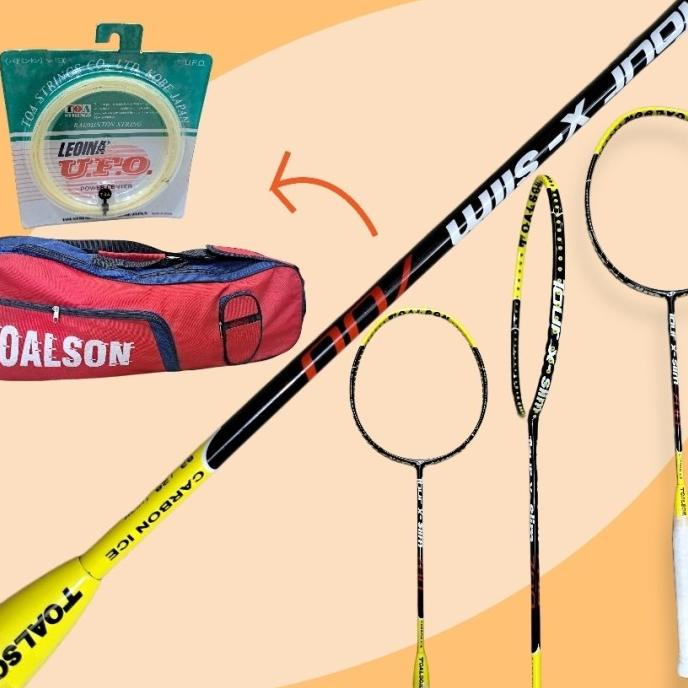 Jual Raket Badminton Toalson TOUR X SLIM 700 KOMPLIT ORIGINAL | Shopee ...