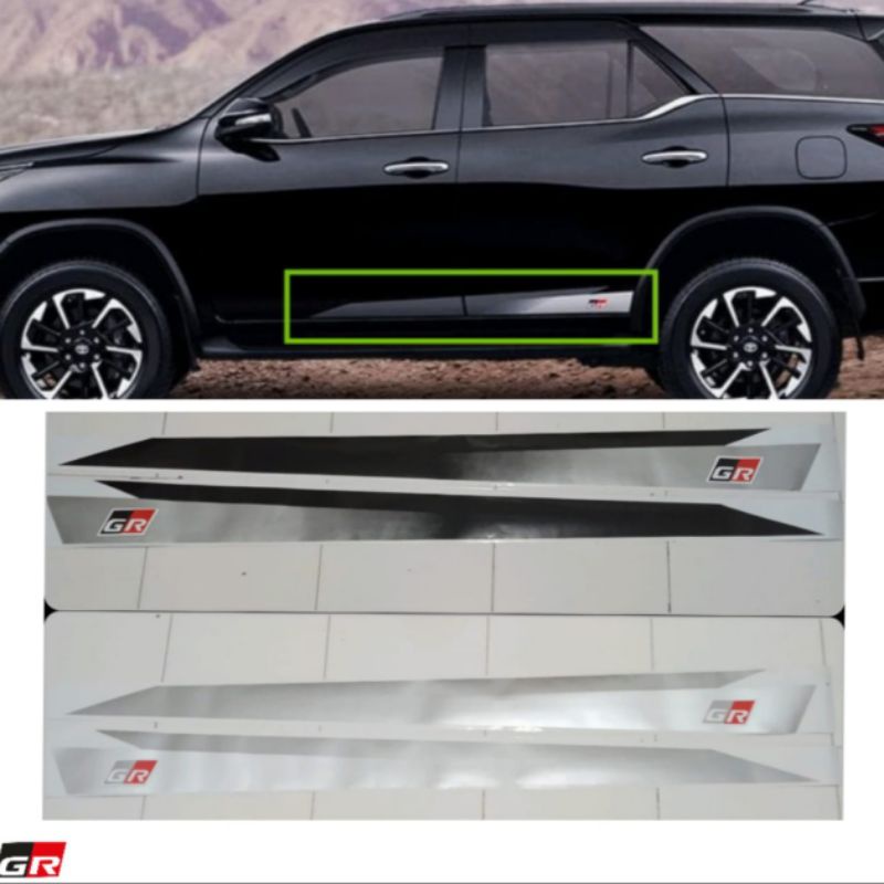 Jual Stiker lis striping samping Fortuner/Innova Reborn,Zenix GR sport ...
