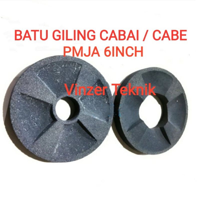 Jual BATU GILING CABAI 6INCH / CABE 6 INCH / PMJA 6INCH | Shopee Indonesia