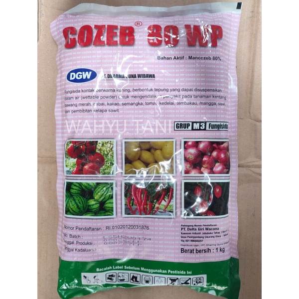 Jual COZEB 80 WP BAHAN AKTIF MANCOZEB FUNGISIDA DGW 1 KG | Shopee Indonesia