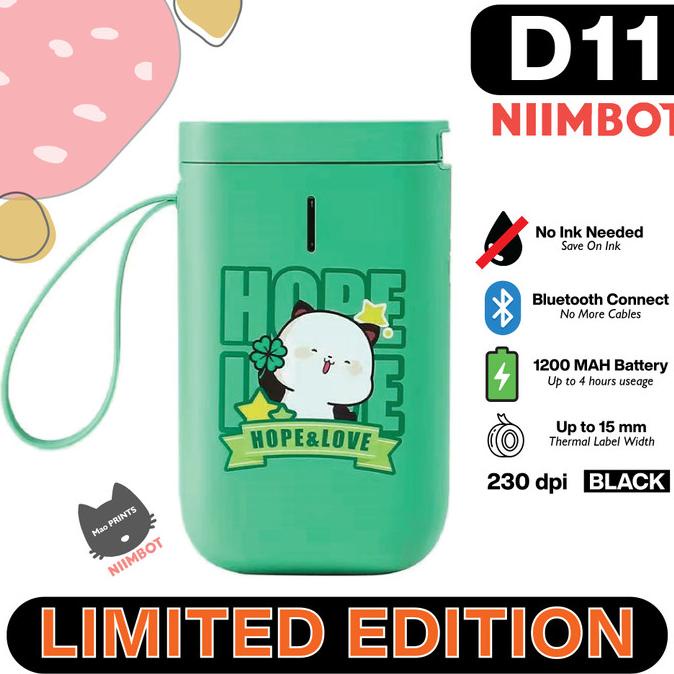 Jual Niimbot D11 Thermal Label Bluetooth Printer Portable | Shopee ...