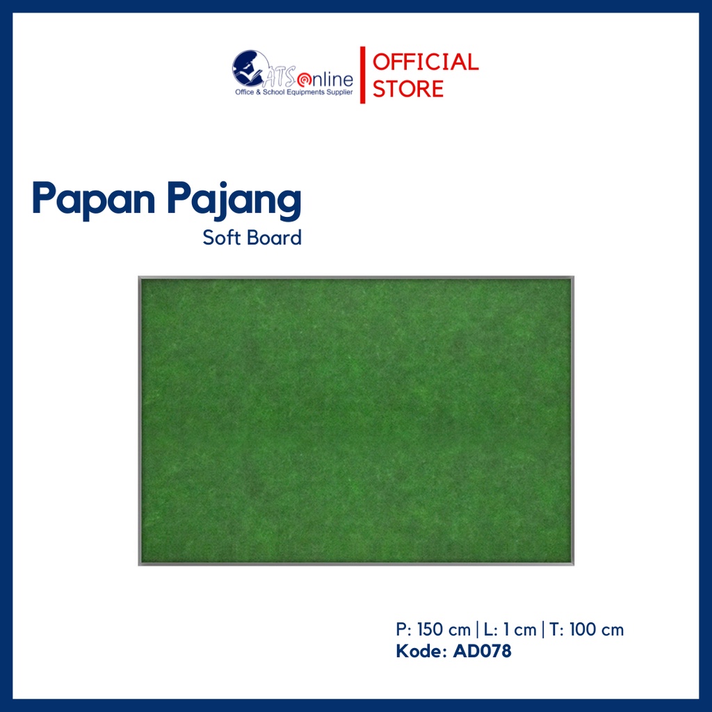 Jual RIONE Papan Pajang / Papan Mading / Papan Display Softboard AD078 ...