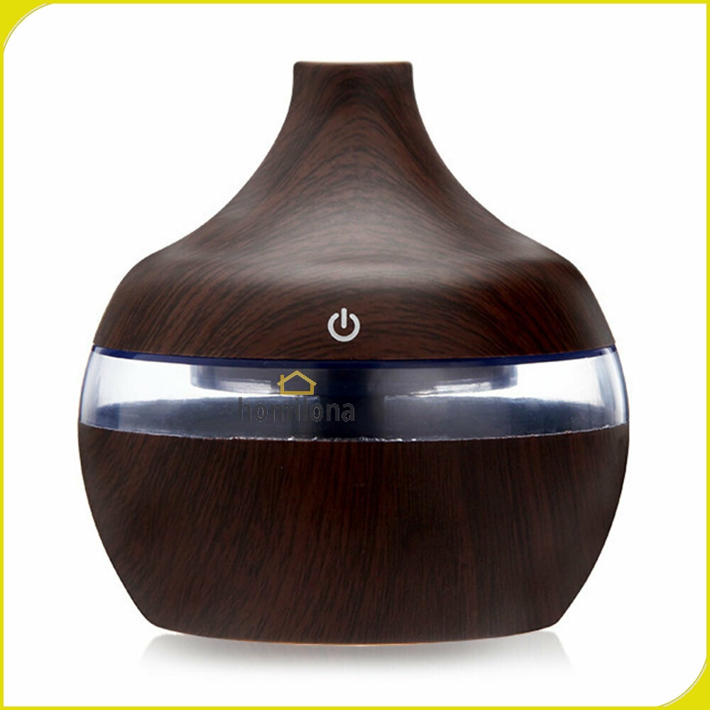 Jual Humidifier Diffuser Aromaterapi LED 7 Color Koleksi Motif Kayu ...