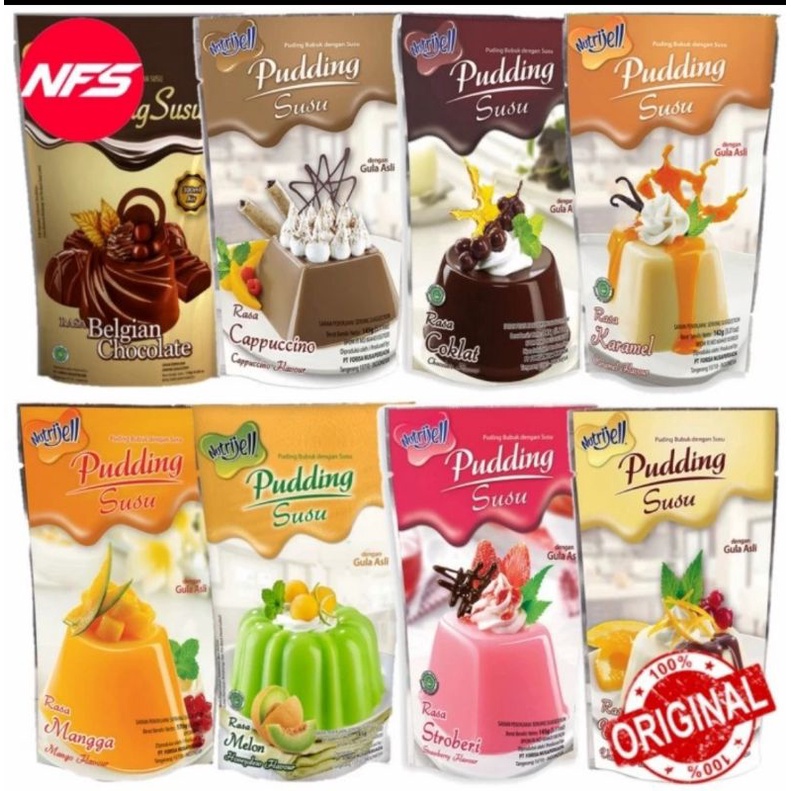 Jual 1 pcs puding susu pudding coklat mangga strawberry | Shopee Indonesia
