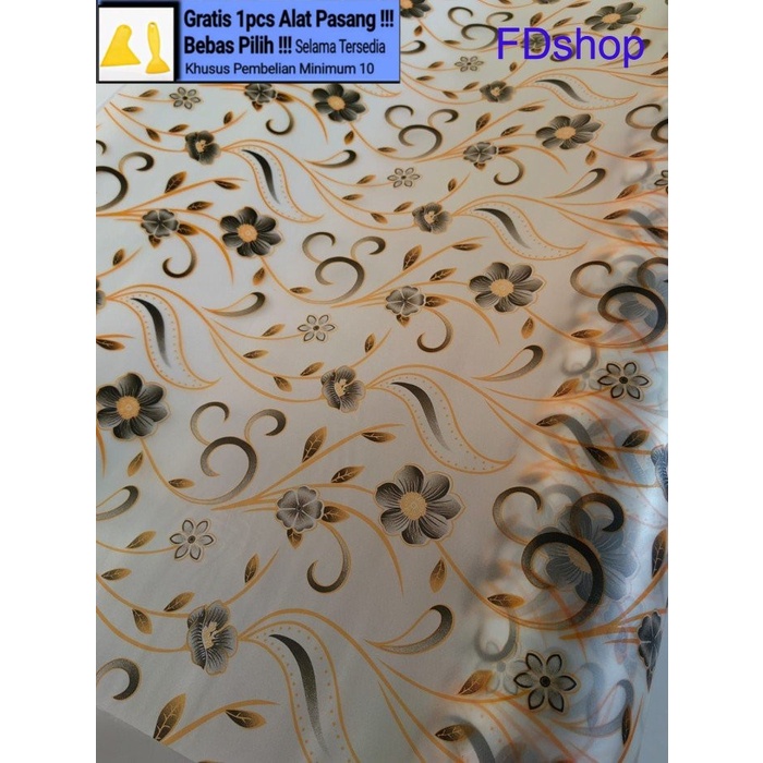 Jual Sticker Kaca -Kaca Film - Sandblast Kaca Motif Bunga 63011 - UD ...