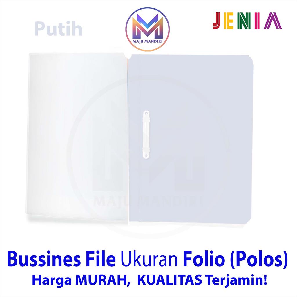 Jual Bussines File Jenia Polos Ukuran Folio F4 / Map Bisnis File Acco ...