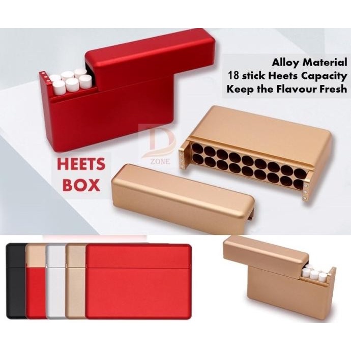 Jual Ready Tempat iqos heets box menjaga flavour fresh alloy material | Shopee Indonesia