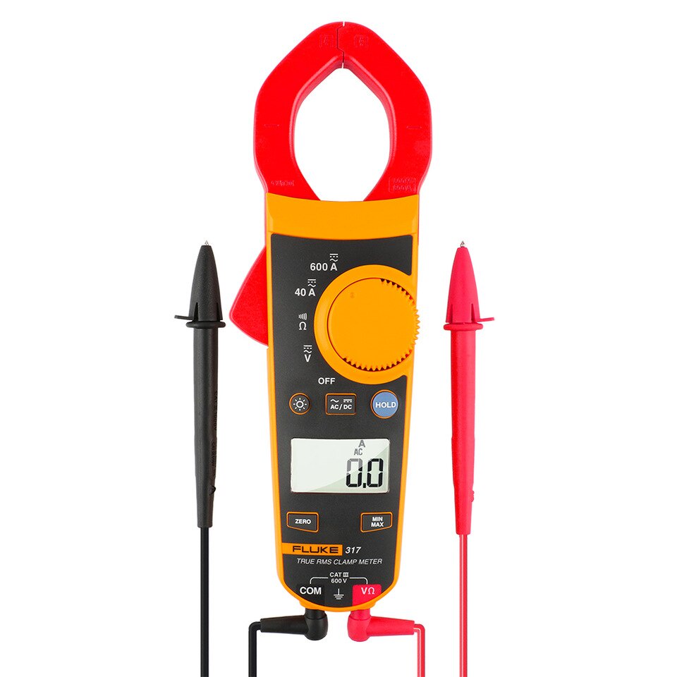 Jual Fluke 317 Clamp Meter AC/DC 600A True RMS ORIGINAL | Shopee Indonesia