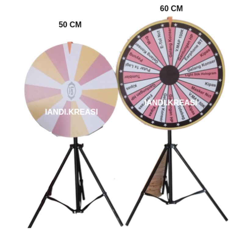 Jual RODA UNDIAN Bunyi / RODA PUTAR/MAINAN EDUKASI/ wheel of fortune ...