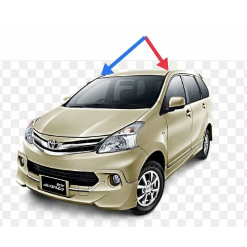 Jual KARET ROOF ATAP MOBIL AVANZA ALL NEW DAN XENIA HARGA 1SET | Shopee ...