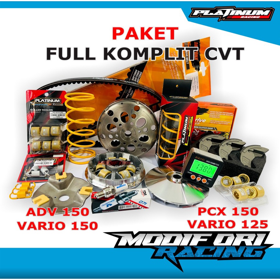 Jual PAKET KOMPLIT Kirian CVT Honda Yamaha Nmax PCX Modifikasi Ori ...