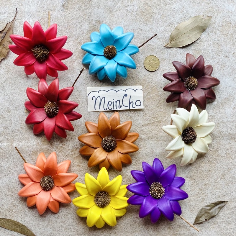 Jual GROSIR Bunga LONTAR Bunga Klobot Jagung Matahari Teratai Mawar ...