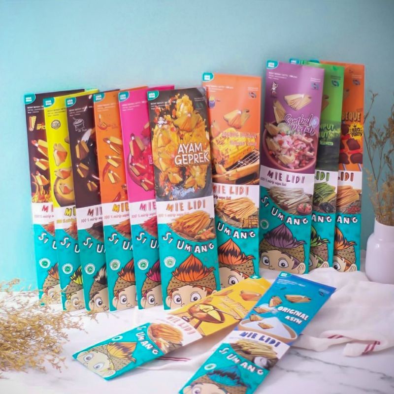 Jual mie lidi jajanan si umang banyak rasa | Shopee Indonesia