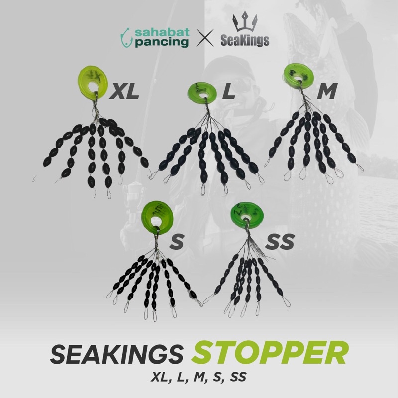 Jual Stopper Batang Pancing Ukuran SS S M L XL Min. Pembelian 5 pcs | Shopee Indonesia