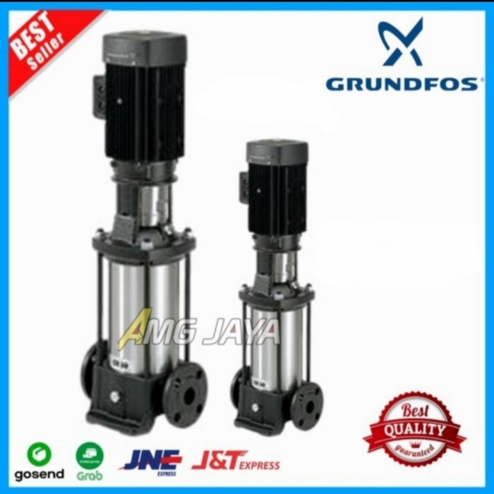 Jual Pompa Air Grundfos CR 10-7 Vertikal Multistage Pump Jockey Pump ...