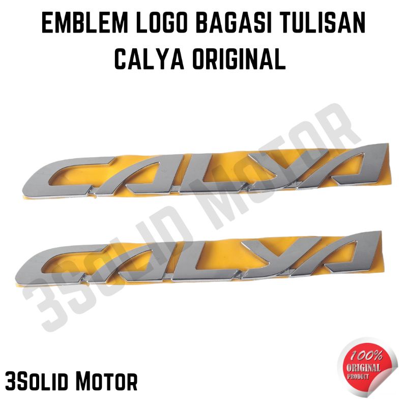 Jual Logo Emblem Bagasi Tulisan Calya Original | Shopee Indonesia
