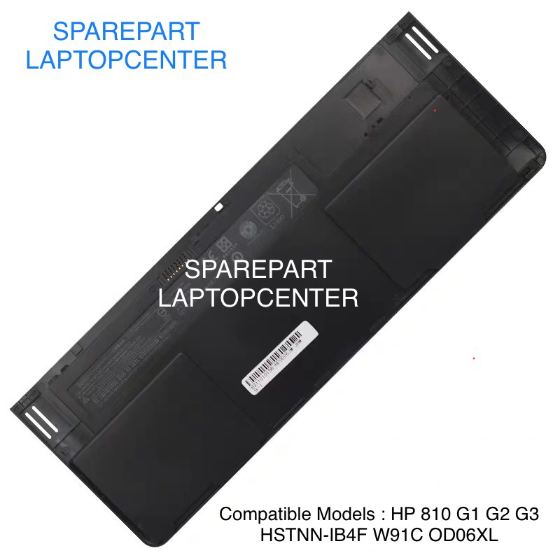 Jual Baterai HP Revolve 810 G1 G2 G3 Tablet OD06XL HSTNN-IB4F W91C ...
