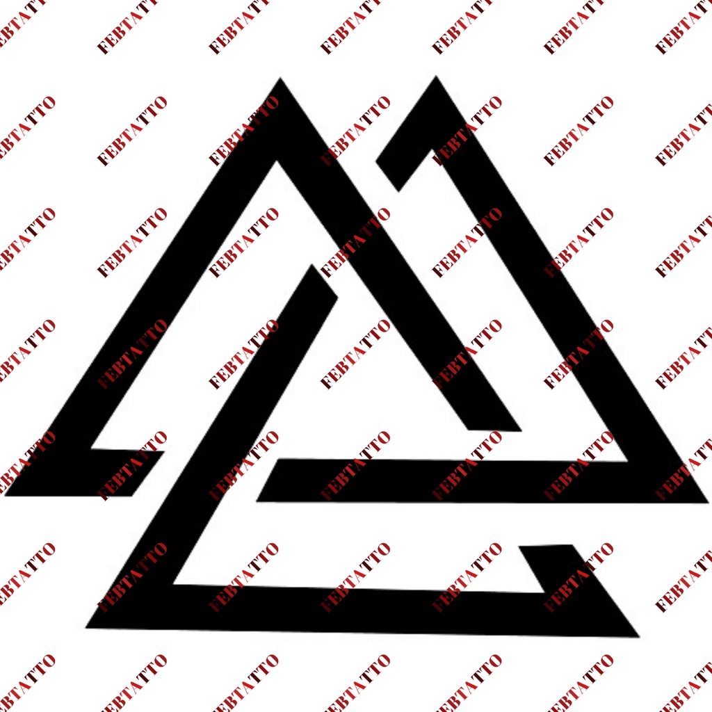 Jual Tato Basic Tahan 5-7 Hari Tato Temporer Tato segitiga Tato Pria ...