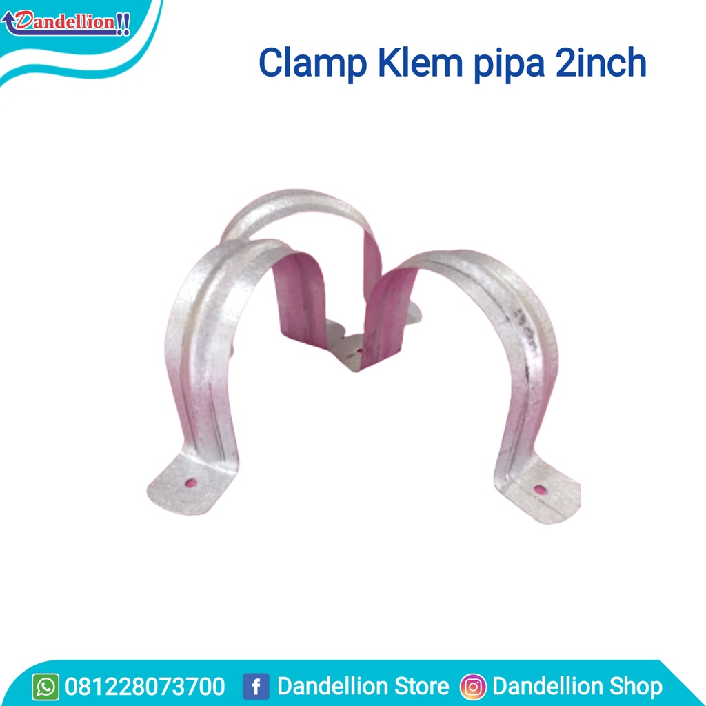 Jual Clamp klem pipa 2inch | Shopee Indonesia