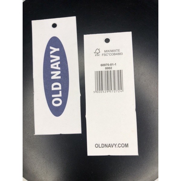 Jual Hangtag label old navy label tag old navy name tag old navy price ...