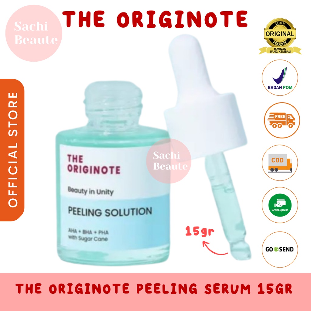 Jual The Originote Peeling Solution 20ml - Serum Eksfoliasi Wajah untuk ...