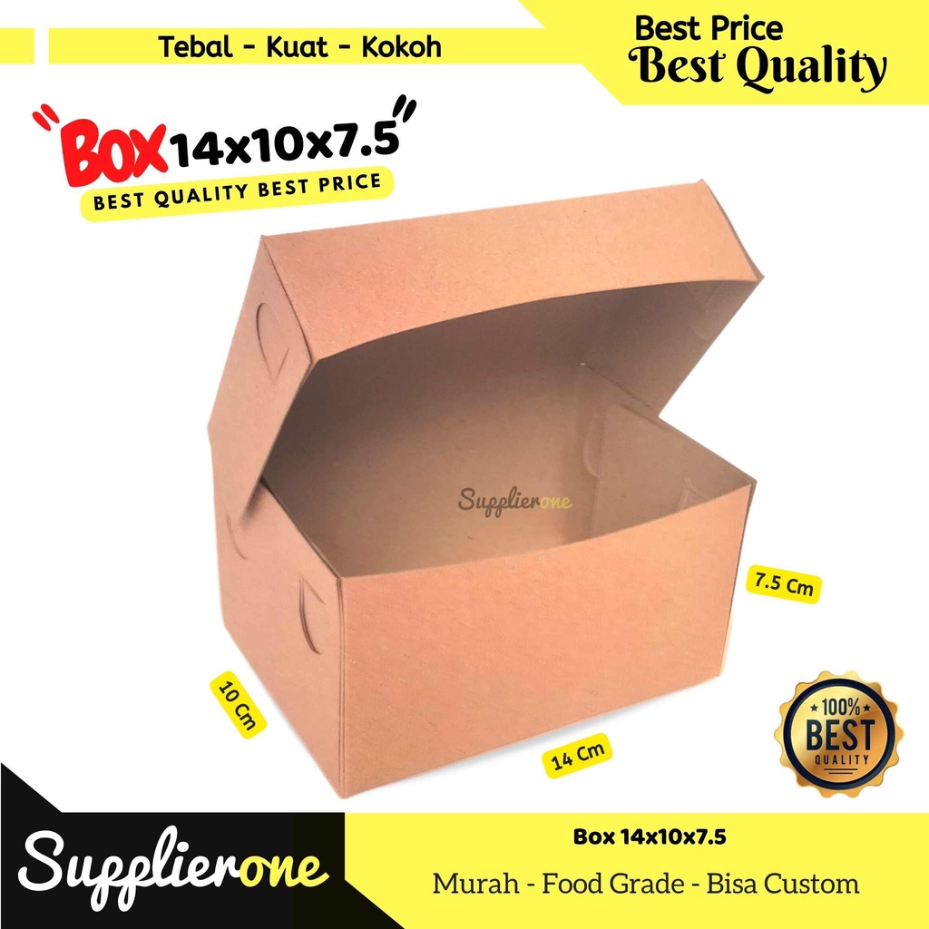 Jual Dus Snack / Dus Box Fried chicken / Dus Kue / Dus cemilan / Box ...