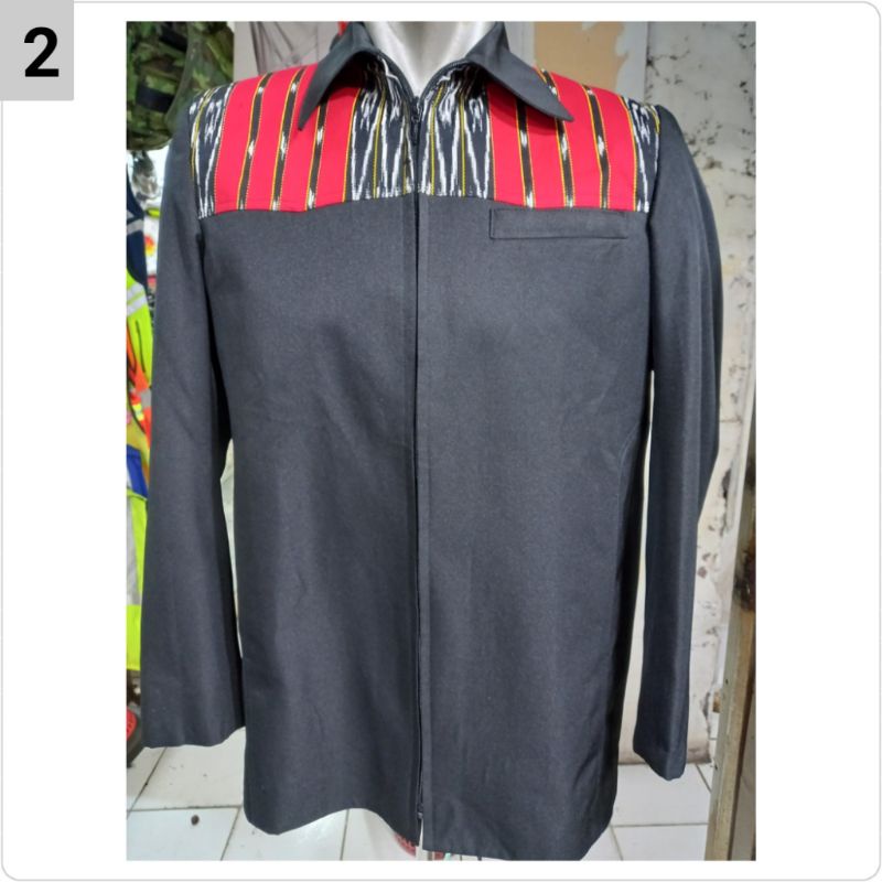 Jual Jas jaket ulos tobu / Jas semi jaket ulos Sumatera / Jas jaket ...