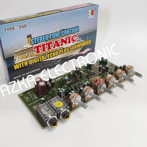 Jual Kit Tone Control Stereo With Mic Echo Plus Subwoofer | Shopee ...