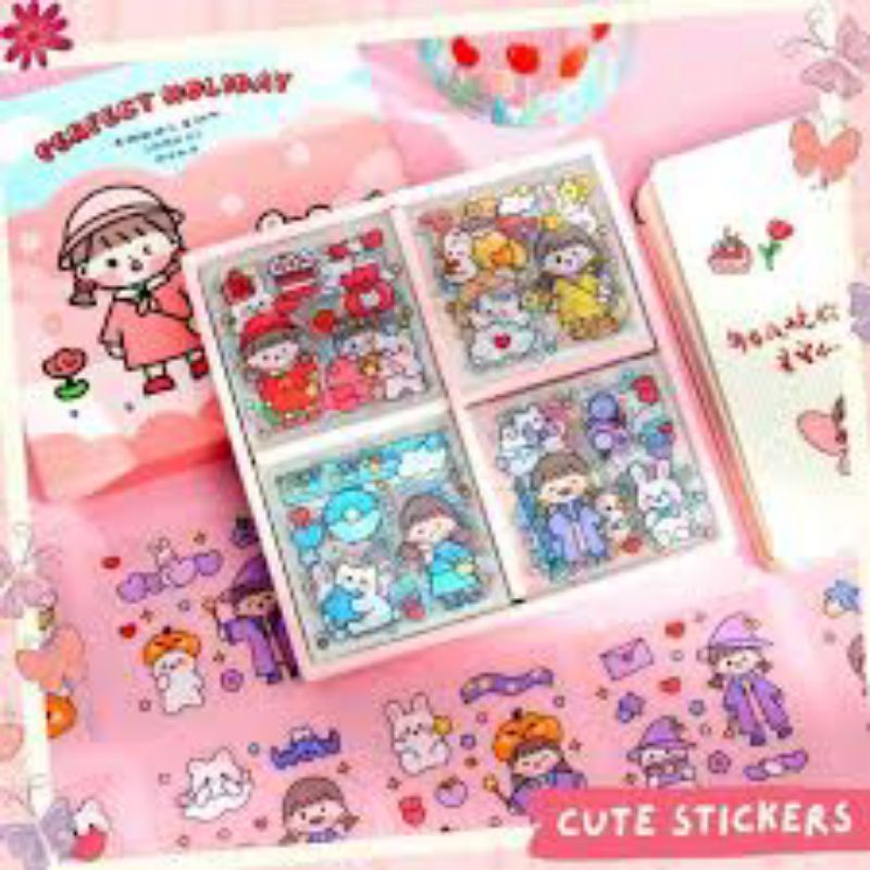 Jual sticker lucy gemoy isi 80 berbagai macam warna | Shopee Indonesia