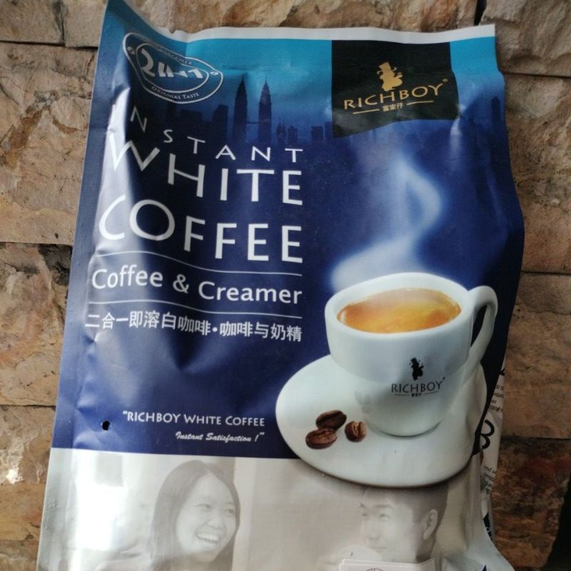 Jual INSTANT WHITE COFFEE ( coffee & Creamer ) RICHBOY | Shopee Indonesia