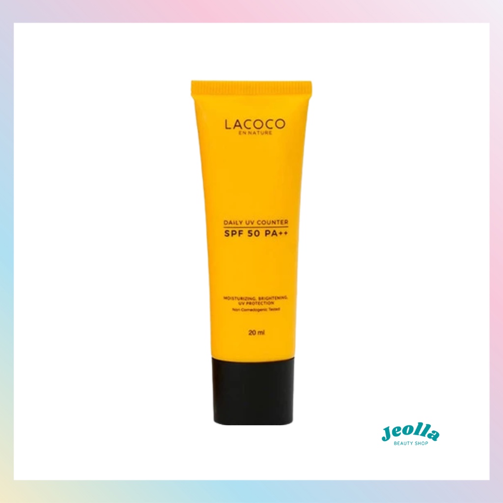 Jual LACOCO Daily UV Counter SPF 50 PA++ 20 ML | Shopee Indonesia