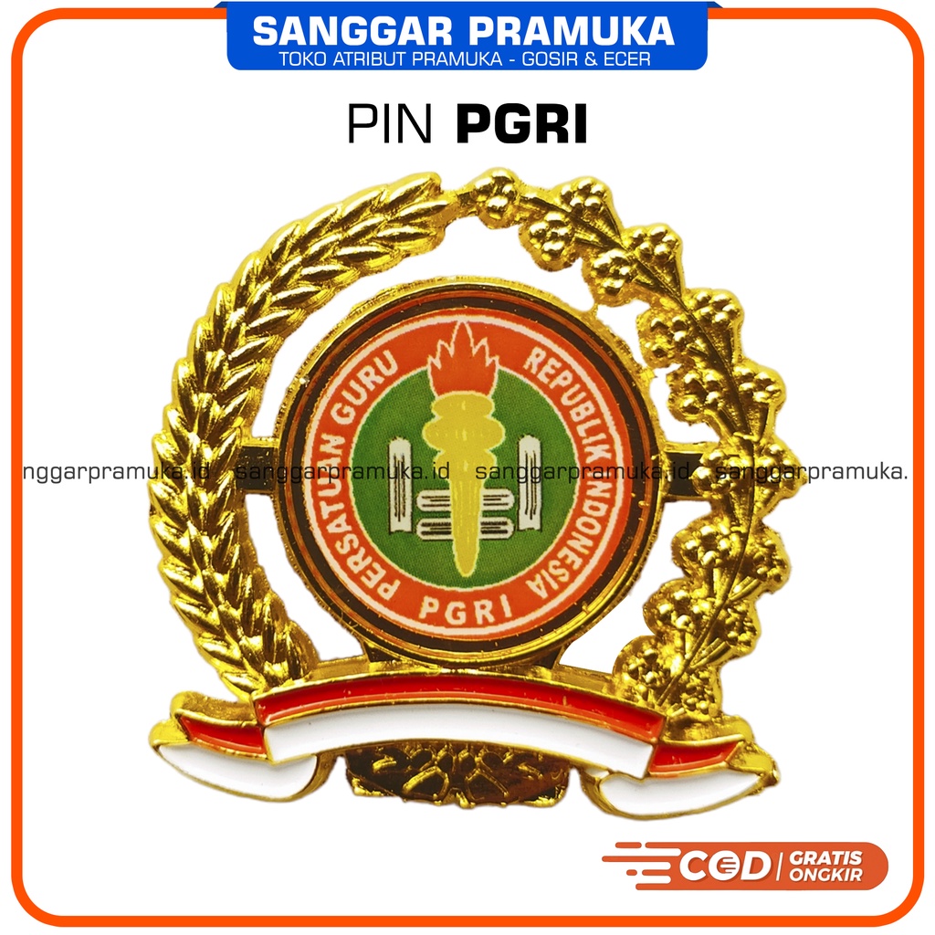 Jual Pin PGRI / Pin Guru / Pin Persatuan Guru Republik Indonesia / Pin ...