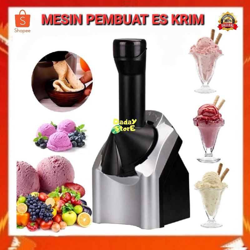 Jual Mesin Pembuat Es Krim Ice Cream Maker Machine 200W 240V 500ml ...