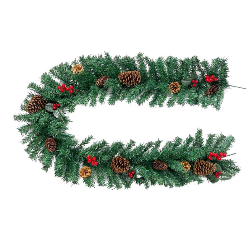 Jual Dekorasi Natal 2 METER Garland Hiasan Natal Christmas Artificial ...