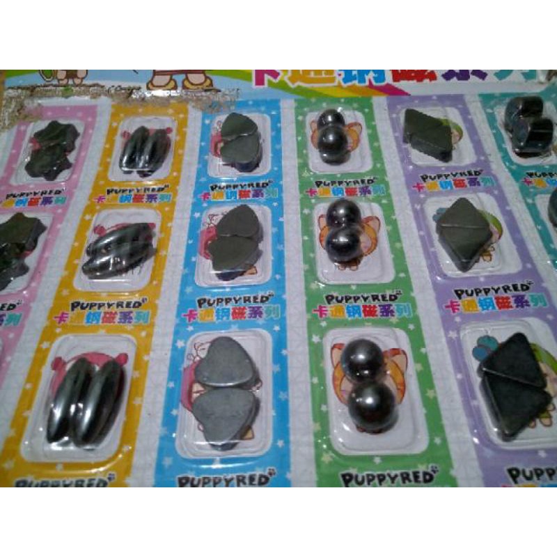 Jual MAGNET MAINAN Magnet Berbagai Bentuk Isi 2Pcs | Shopee Indonesia