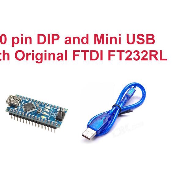 Jual ARDUINO NANO V3 Compatible High Quality Module FTDI Serial Com ...