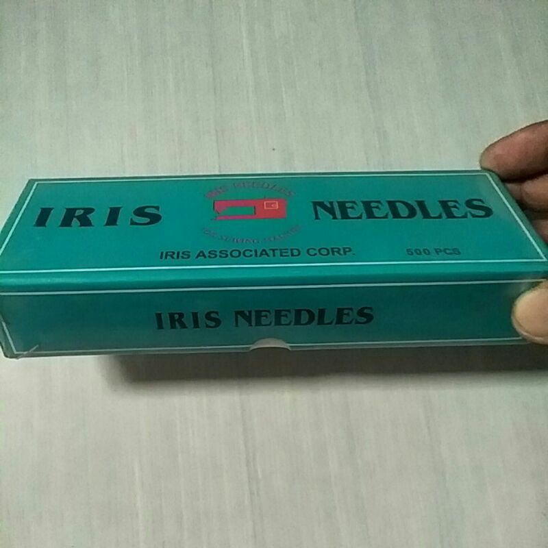Jual jarum mesin jahit iris needles 1 box 500 batang | Shopee Indonesia