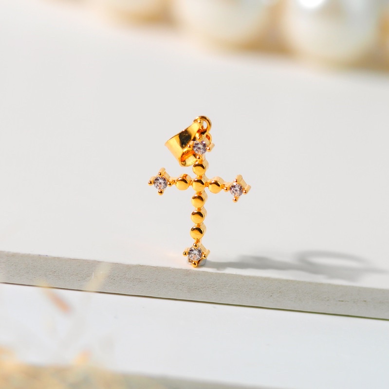 Jual Liontin Emas Salib Polkadot Mata Ujung - Toko Emas Gadjah | Shopee ...