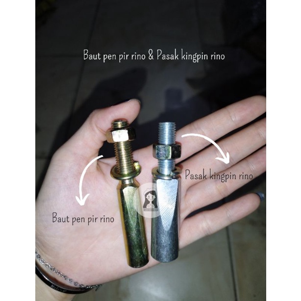 Jual baut pen per rino baut pasak king pin rino baut pantek kingpin ...