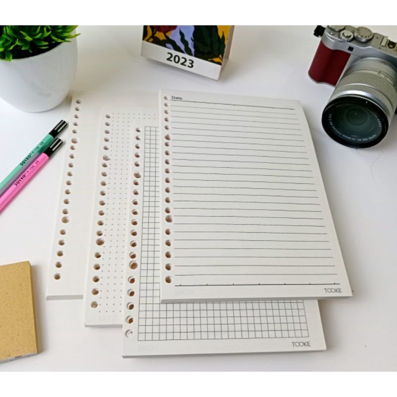 Jual LOOSE LEAF B5 ISI 50 LEMBAR KERTAS BINDER BAHAN BOOKPAPER | Shopee Indonesia